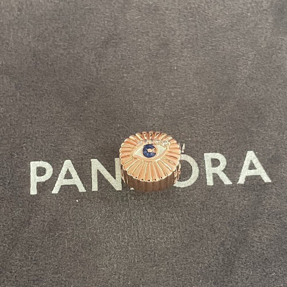 Pandora Sparkling All Seeing Eye Charm - Gem